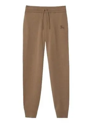 Burberry Wool Blend Track Pants - Camel