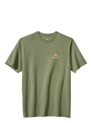 Tommy Bahama For Sea-able Future Cotton Graphic T-shirt - Dusty Sage