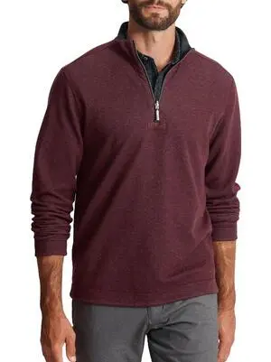 TOMMY BAHAMA Reversible Half Zip Pullover