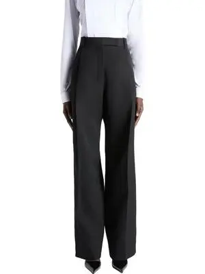 TOM FORD Fluid Straight Leg Tuxedo Trousers - Lb999 Black