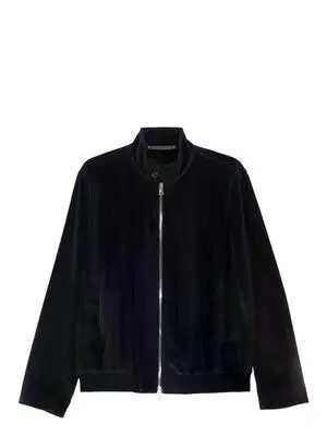 Paul Smith Corduroy Zip-up Jacket - Blue