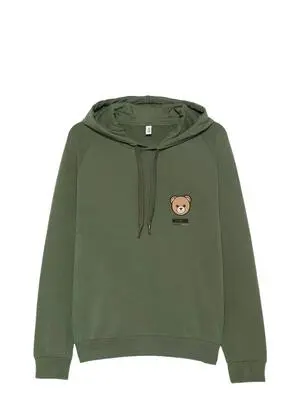 Moschino Teddy Bear-print Hoodie - Green