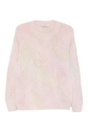 Bruno Manetti Round-neck Sweater - Pink