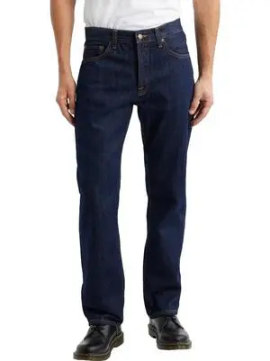 Nudie Jeans Rad Rufus Straight Leg Jeans - Blue One Washdnu