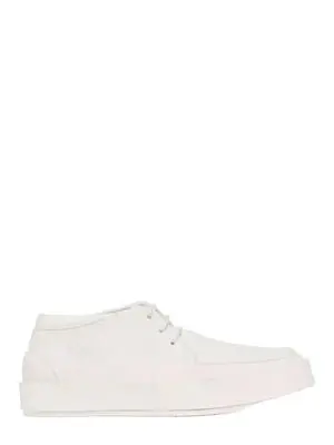 Marsèll Lace-up Platform Desert Boots - White