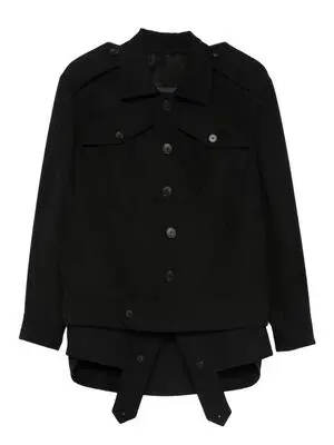 Seafarer Military Jacket - Black
