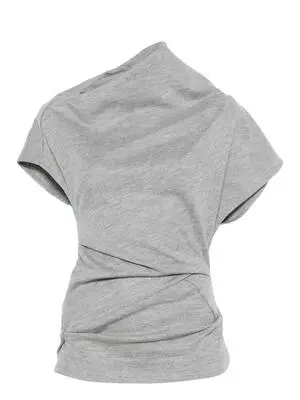 ENTIRE STUDIOS High-neck Top - Grey