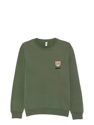 Moschino Teddy Bear-print Sweatshirt - Green