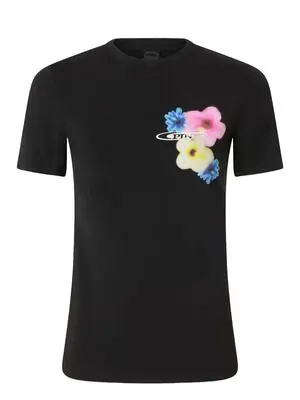 Pinko Floral-print T-shirt - Black