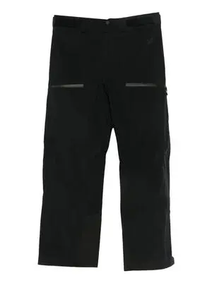 GOLDWIN Waterproof Ski Trousers With Zip Detail - Black