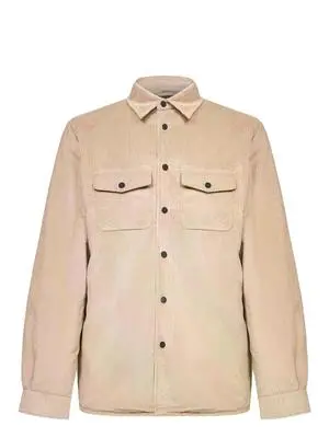 MC2 SAINT BARTH Snap-buttoned Chest-pocket Coat - Neutrals