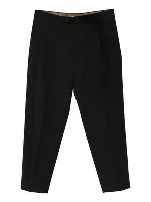 BRIGLIA 1949 Arnos Pleat-detail Trousers - Black