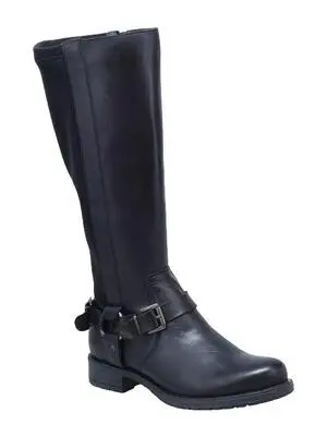Miz Mooz Palmyr Knee High Riding Boots - Black