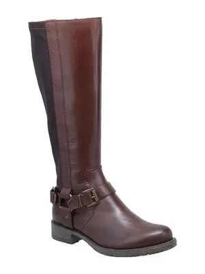 Miz Mooz Palmyr Knee High Riding Boots - Brown