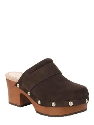 Dr. Scholl'S Platform Clogs - Dark Brown