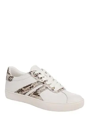 Naturalizer Medina Leather Sneaker - Warm White/beige Multi