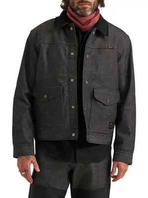 Wrangler Filson X Relaxed Fit Denim Work Jacket - Black