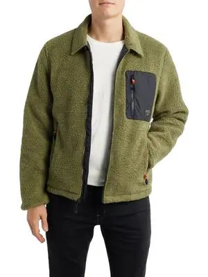 DARK SEAS Hancock Fleece Jacket - Olive