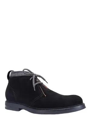 Ron White Nevin Water Resistant Lace-up Boot - Black