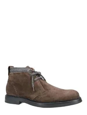 Ron White Nevin Water Resistant Lace-up Boot - Chocolate