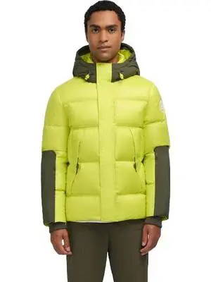 Pajar Nuray Mixed Media Puffer Jacket - Neo Green
