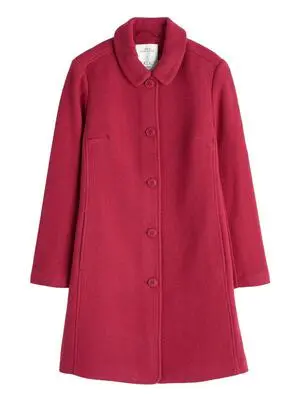 SEASALT CORNWALL Wood Cabin Longline Coat - Maple