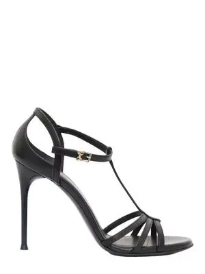 SERGIO LEVANTESI Leather Stiletto Sandals