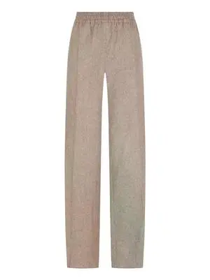TOD'S Elastic-waist Trousers - Neutrals