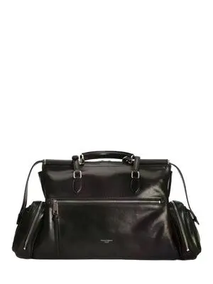 Dolce & Gabbana Vittoria Zip Pocket Tote Bag - Black
