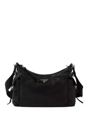 Prada Explore Leather Bag - Black