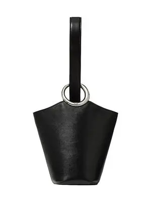 Kate Spade New York Mini Leather Bucket Bag - Black