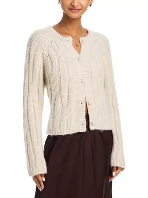 Velvet By Graham & Spencer Allison Cardigan Sweater - Ivory Cream