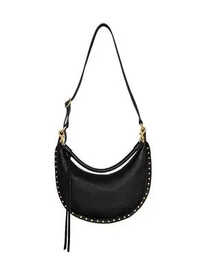 Rebecca Minkoff Darren Small Crescent Crossbody - Black