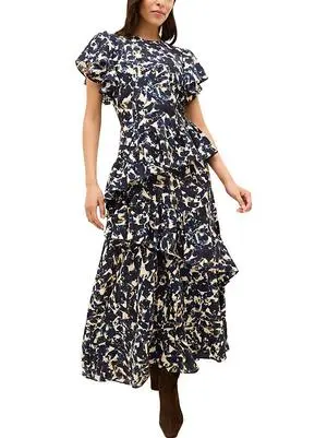 MARIE OLIVER Quinby Tiered Maxi Dress