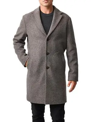 Rodd & Gunn Tailored Fit Colwood Overcoat - Mink