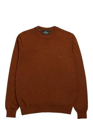 Rodd & Gunn York Bay Merino Wool Sweater Burnt Orange