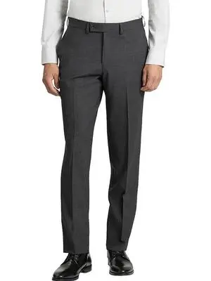 Ted Baker London Wright Bengaline Modern Fit Suit Pants - Grey