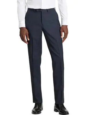 Ted Baker London Wright Plaid Modern Fit Suit Pants - Dark Teal