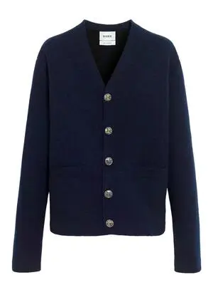 BARRIE V-Neck Button Cardigan