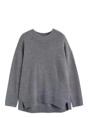 Chinti & Parker Crew-neck Long Sleeve Sweater - Grey