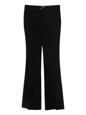 BLUGIRL Cady Flared Trousers - Black