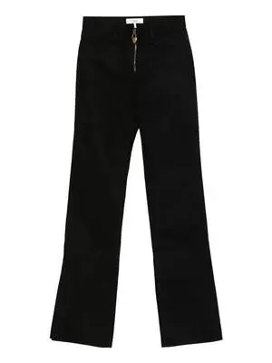 Chloé Straight Leg Trousers - Black