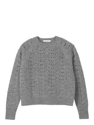 Cecilie Bahnsen Bidane Heritage Lace Pullover - Grey