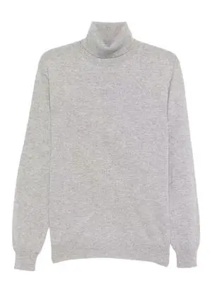 CENERE GB Roll-neck Sweater - Grey