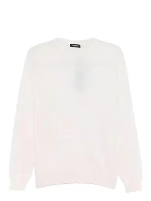CENERE GB Crew-neck Sweater - White