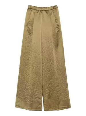 FORTE_FORTE Duchesse Palazzo Pants - Green