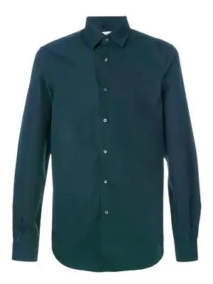 Aspesi Gathered Cuffs Shirt - Blue