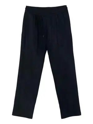 Herno Drawstring Straight-leg Trousers - Blue