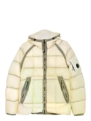 C.P. COMPANY Hooded Quilted Jacket - Neutrals