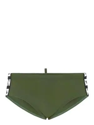 Dsquared2 Logo Swim Trunks - Green